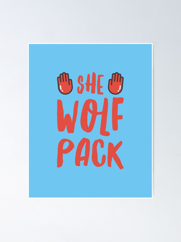 "She Wolf Pack - Fuller House" Poster for Sale by WhiteRabbitNZ | Redbubble