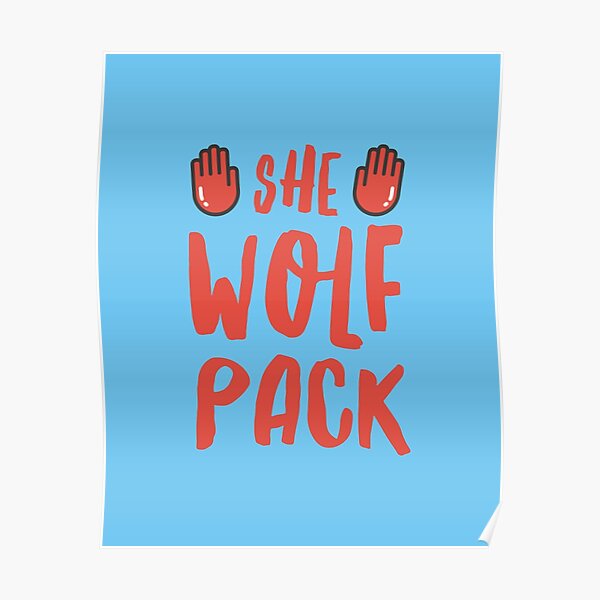 "She Wolf Pack - Fuller House" Poster for Sale by WhiteRabbitNZ | Redbubble