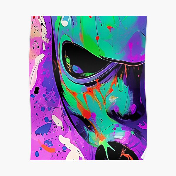 "Cool Alien Art. Pop art style" Poster for Sale by Neo-Expression ...