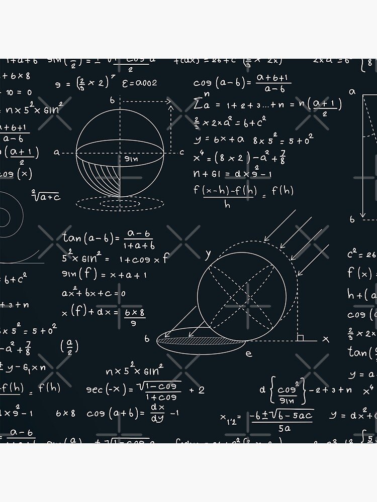 "Math Equations" Sticker for Sale by renju1902 | Redbubble
