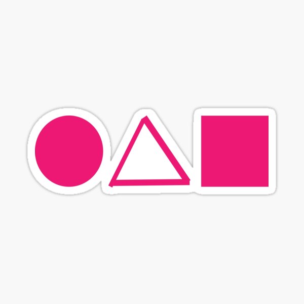 "squid game logo" Sticker for Sale by pradipnakum | Redbubble