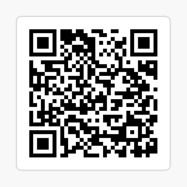 "QR CODE BTS (방탄소년단) 'Butter' Official MV" Sticker for Sale by khnifssa | Redbubble