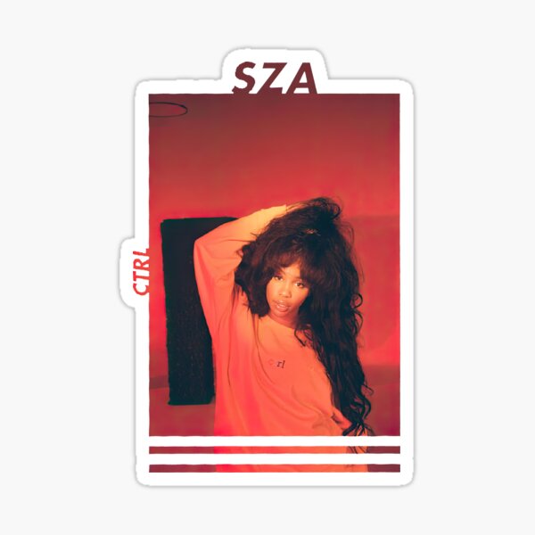 "SZA Ctrl Fan" Sticker for Sale by TameshaJones | Redbubble