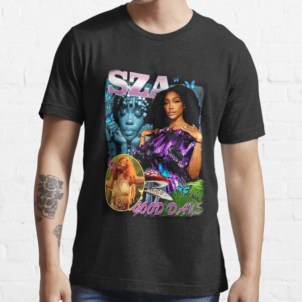 "SZA Good Days 90s" T-shirt for Sale by TameshaJones | Redbubble | sza ...