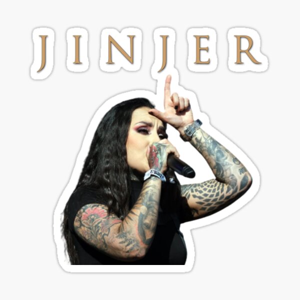 Sticker « Jinjer Jinjer Jinjer Jinjer Jinjer Jinjer Jinjer Jinjer ...