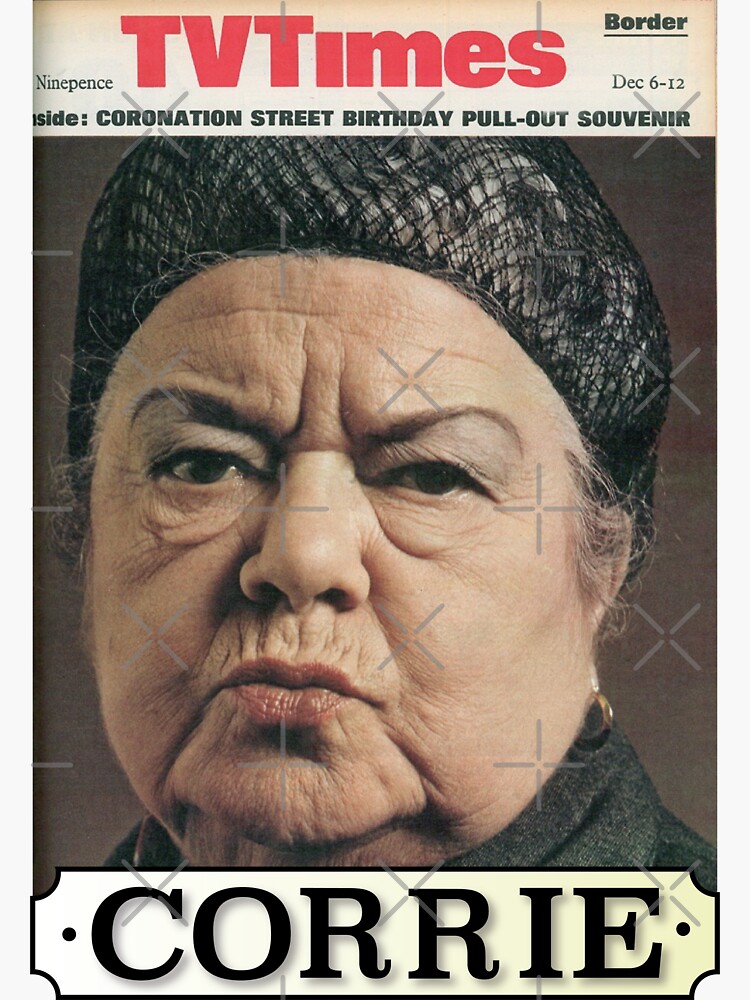 "Coronation Street - End Sharples" Sticker for Sale by HaveYouSeen ...