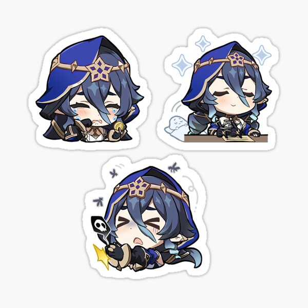"Layla Pack | Genshin Impact" Sticker for Sale by sunichan | Redbubble