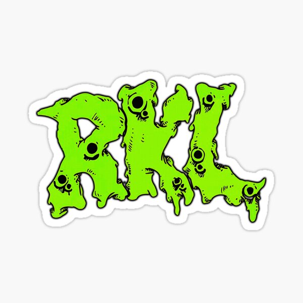 "rkl" Sticker for Sale by jowesrte | Redbubble