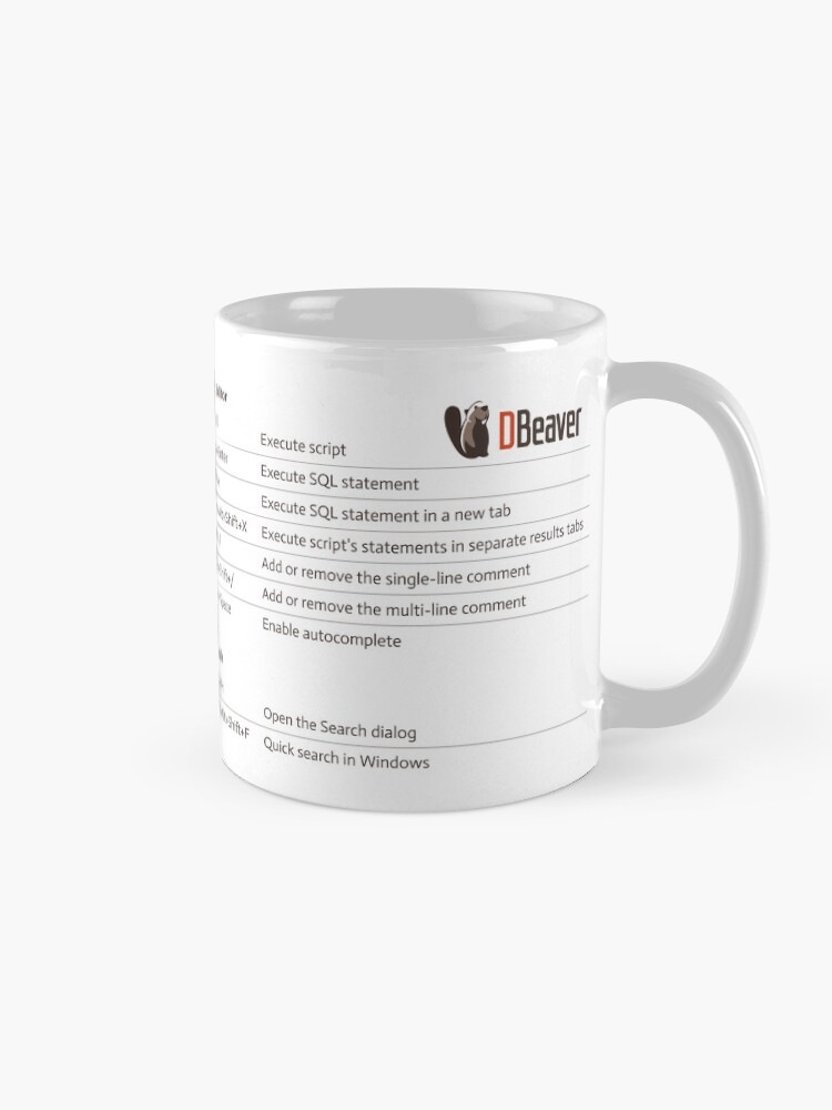 "Mug with Windows Shortcuts" Coffee Mug for Sale by DBeaverCorp | Redbubble
