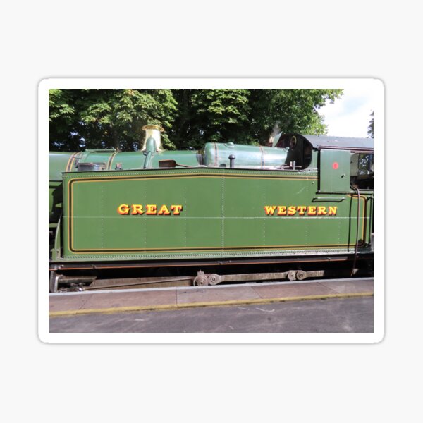 "Train picture HIGH QUALITY GREAT WESTERN" Sticker for Sale by HarveyNS ...