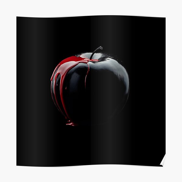 "Black and red Apple horror gothic vampire dark atmospheric surreal ...