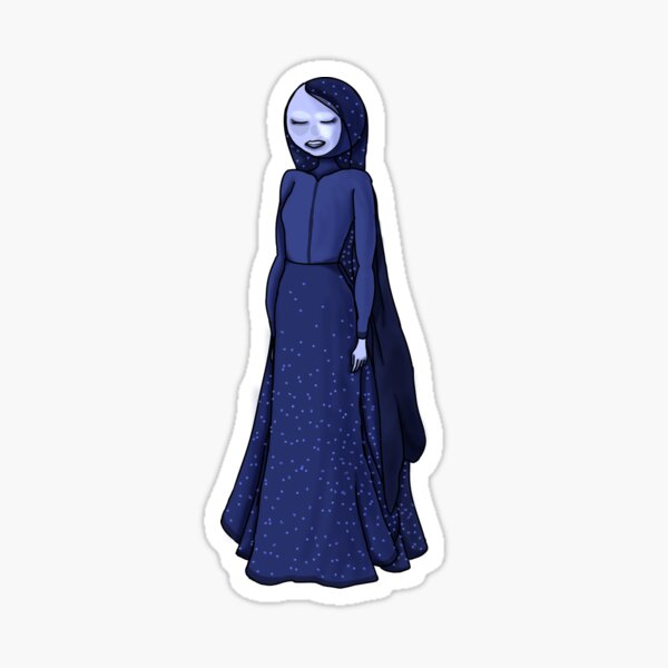 "Personification of the Night " Sticker for Sale by Art4forever | Redbubble