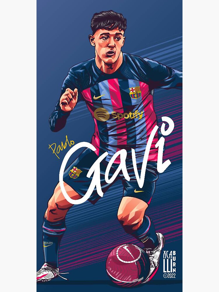 "Very valuable to gavi barcelona" Sticker for Sale by ArtAze | Redbubble