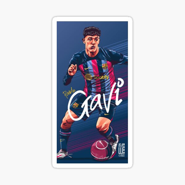 "Very valuable to gavi barcelona" Sticker for Sale by ArtAze | Redbubble