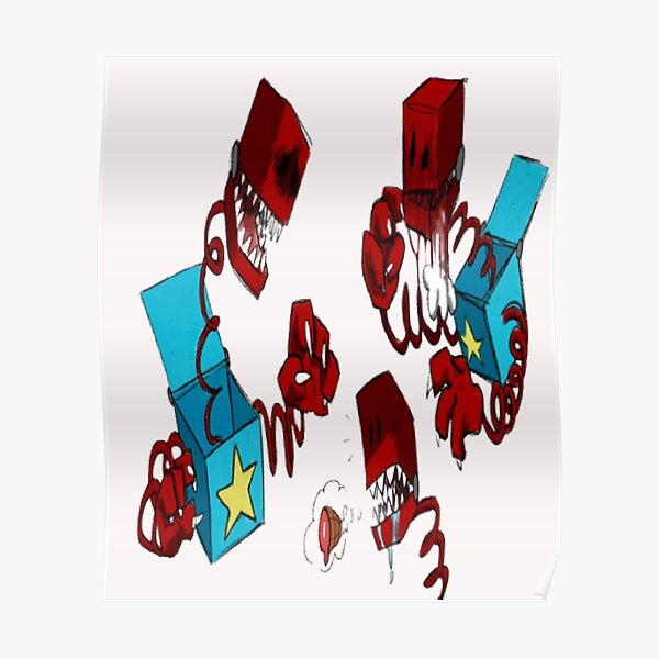 "boxy boo" Poster for Sale by alaeedin | Redbubble