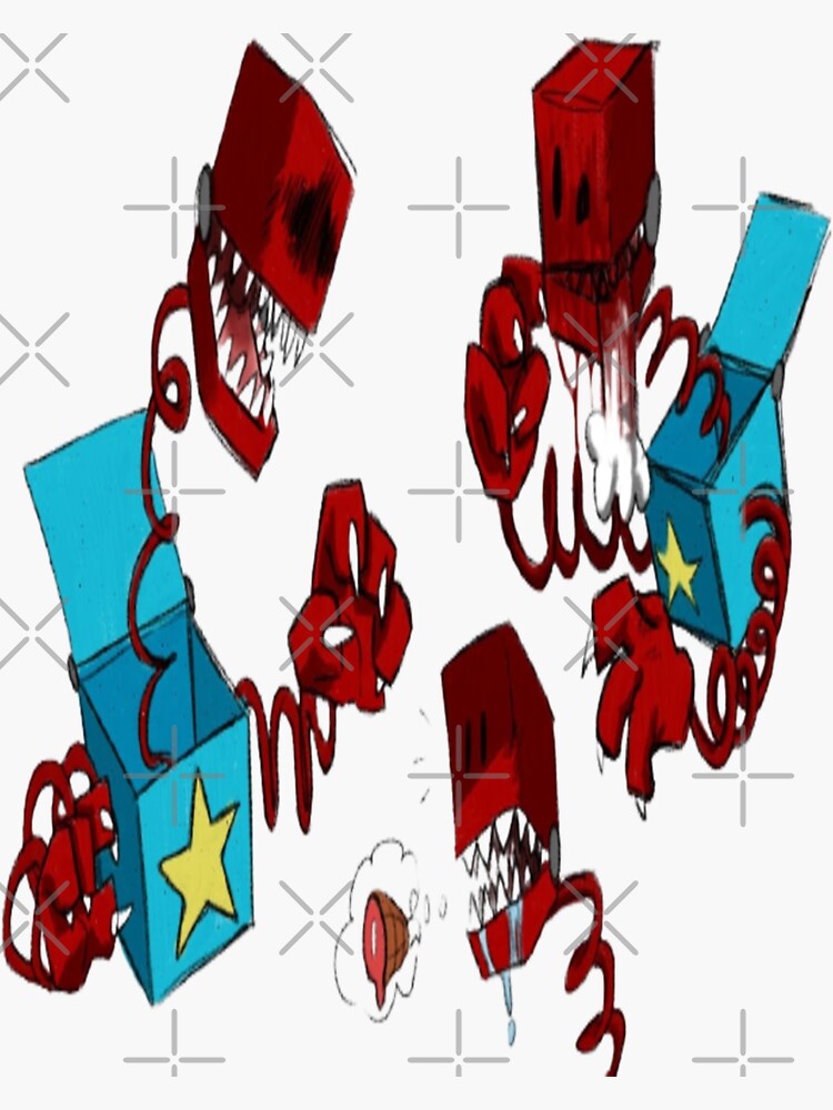 "boxy boo" Sticker for Sale by alaeedin | Redbubble