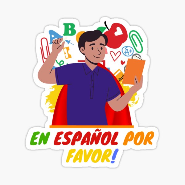 "Spanish Teacher Appreciation " Sticker for Sale by superteachers ...