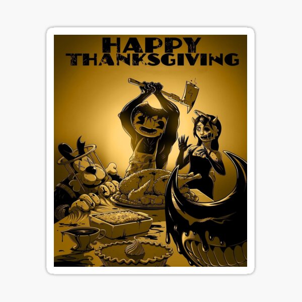 "bendy and the ink machine" Sticker for Sale by lovemyronaa | Redbubble