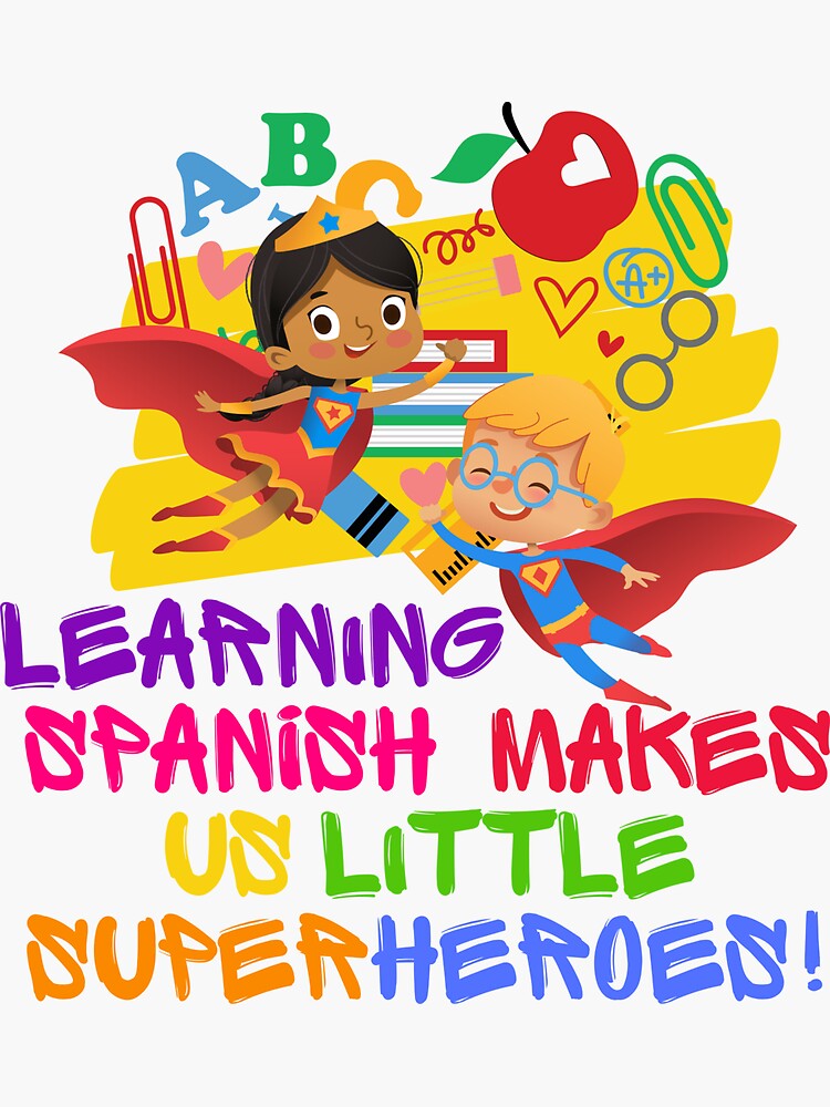 "Spanish Teacher Appreciation Gift" Sticker for Sale by superteachers ...