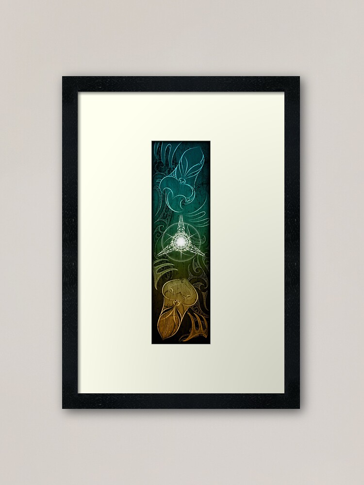 "Ko Rangi raūa ko Papa" Framed Art Print for Sale by Winus | Redbubble