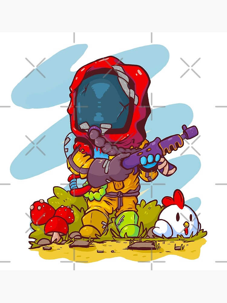 "Rust cute hazmat suit" Poster for Sale by GamersHeaven | Redbubble