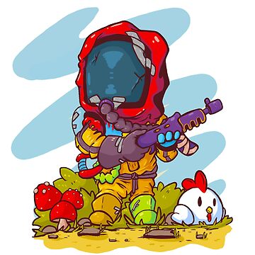 "Rust cute hazmat suit" Poster for Sale by GamersHeaven | Redbubble