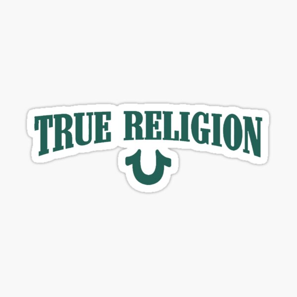 "Very Cool True Religion Design" Sticker for Sale by rowidyai | Redbubble