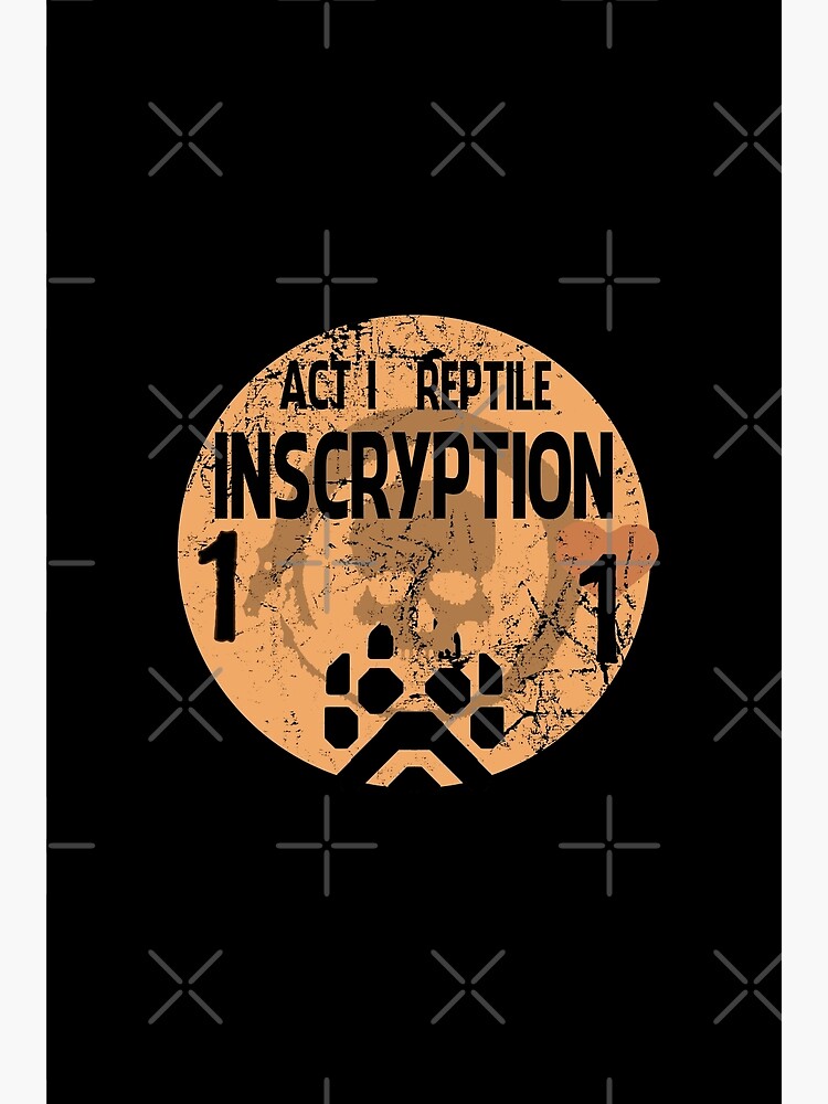 Inscryption Act 1 Reptile Ouroboros Premium Matte Vertical Poster Sold By Brajohnson Sku