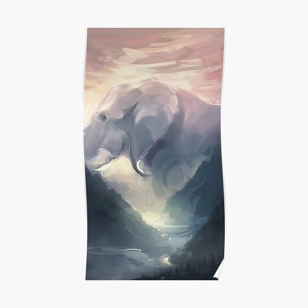 "elephant walk" Poster by nathengyn | Redbubble