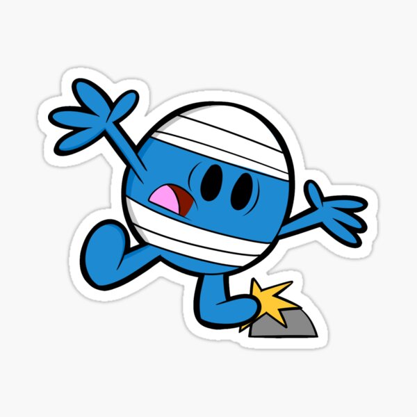 "Mr. Men and Little Miss, The Mr. Men" Sticker for Sale by Shiftdesigns ...