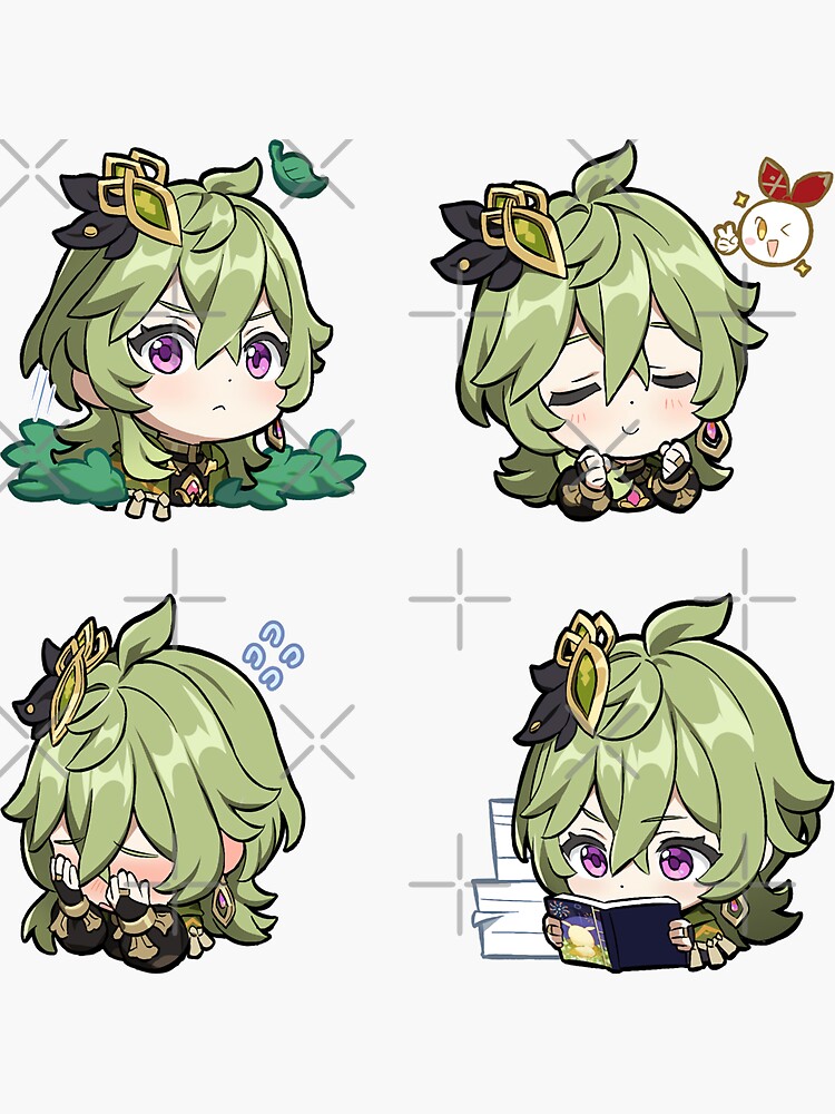 "Collei Pack | Genshin Impact" Sticker for Sale by sunichan | Redbubble