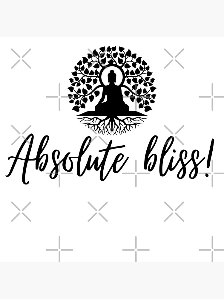 "Buddha- Absolute Bliss" Poster for Sale by ShimmerStories | Redbubble