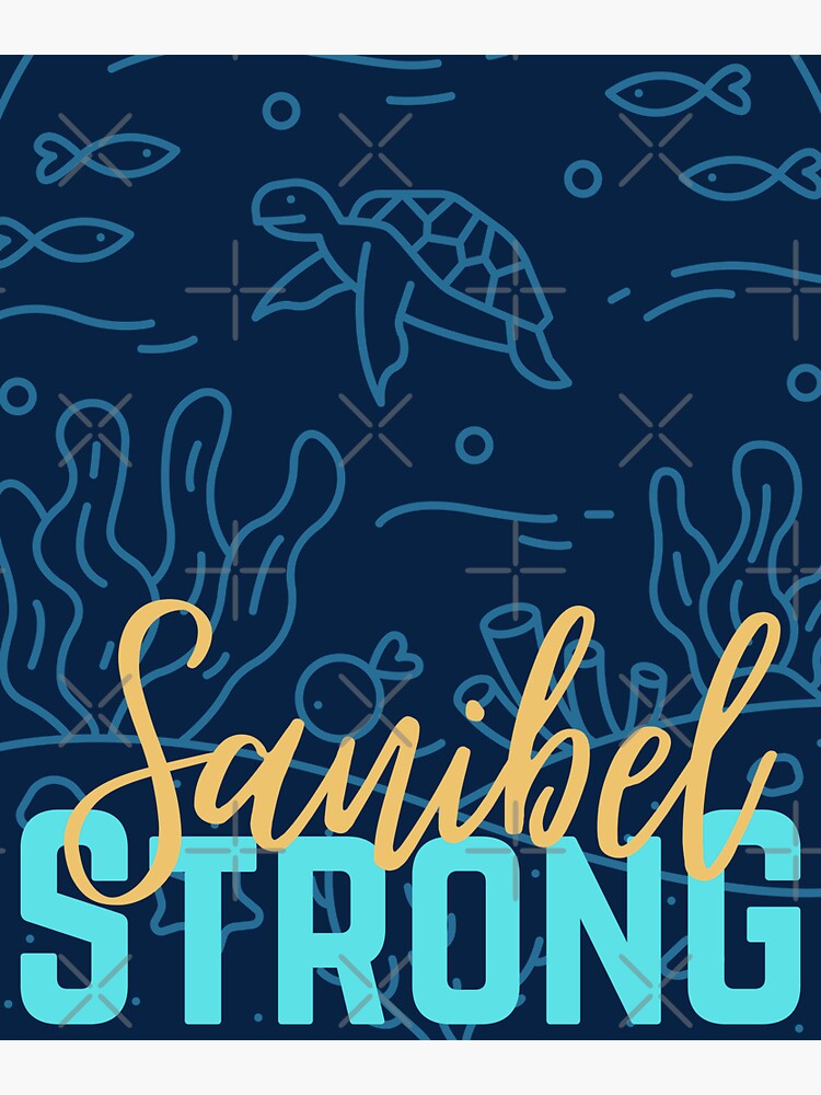 "Sanibel Strong" Sticker for Sale by francis-7380 | Redbubble