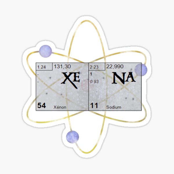 "Xe Na" Sticker for Sale by Themys24 | Redbubble