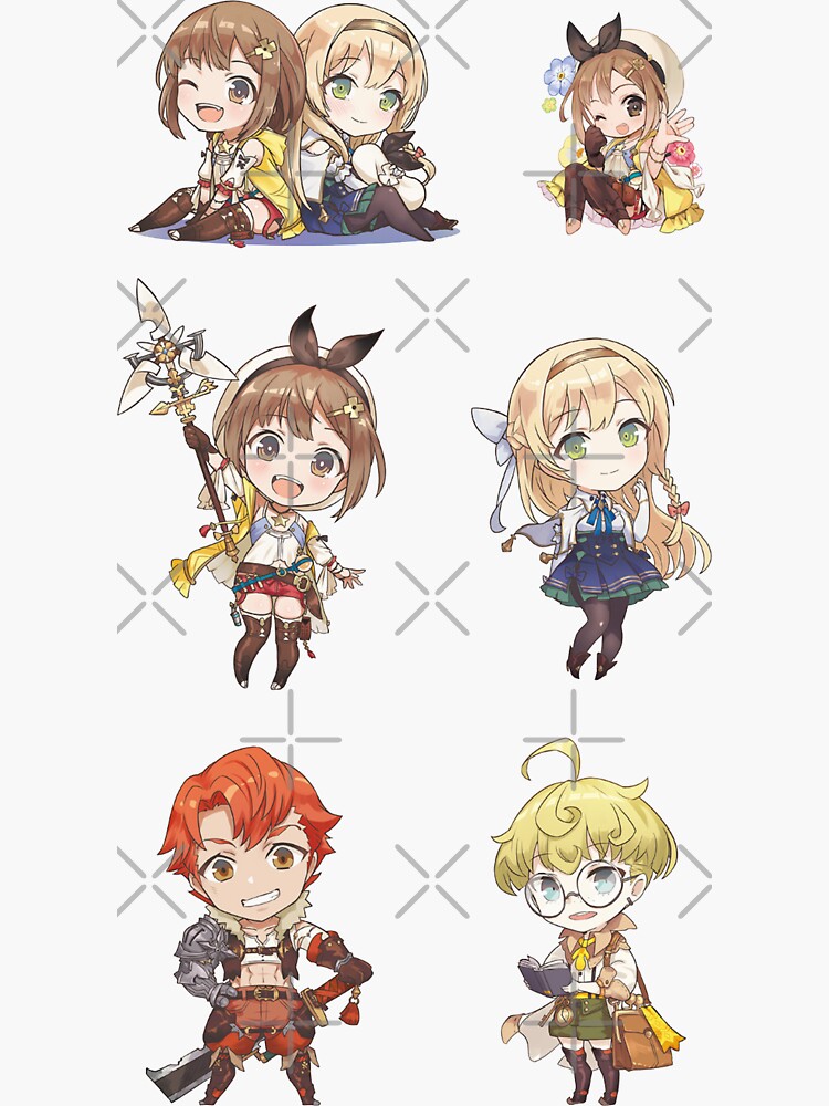 "Anime Girl 032 Sticker Kawaii Moe Friends" Sticker for Sale by coltian ...