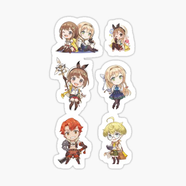 "Anime Girl 032 Sticker Kawaii Moe Friends" Sticker for Sale by coltian ...