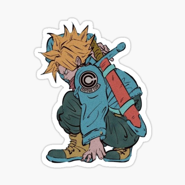 "Future Trunks" Sticker for Sale by Peponji | Redbubble