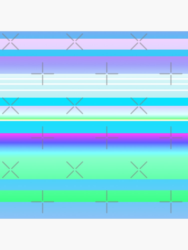 "Ocean blue green palette | Artsy blue green color combination" Sticker ...