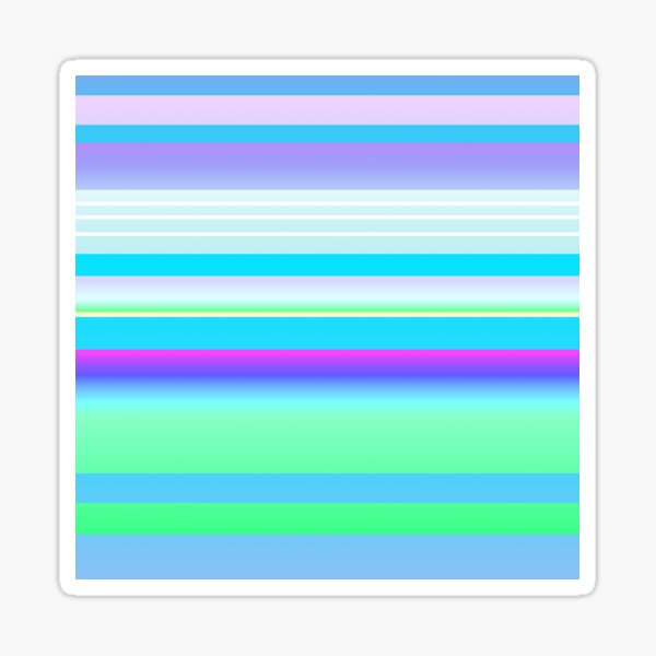 "Ocean blue green palette | Artsy blue green color combination" Sticker ...