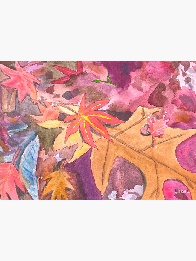 "Autumn Leaves" Sticker for Sale by ElizaC | Redbubble