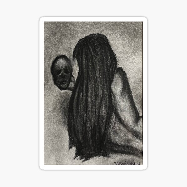 ""faceless"" Sticker for Sale by savannahmedina | Redbubble