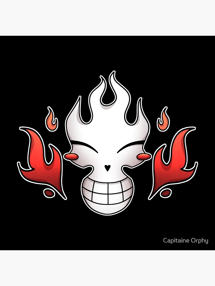 "Jolly Roger Smiling" Sticker for Sale by Orphhy | Redbubble