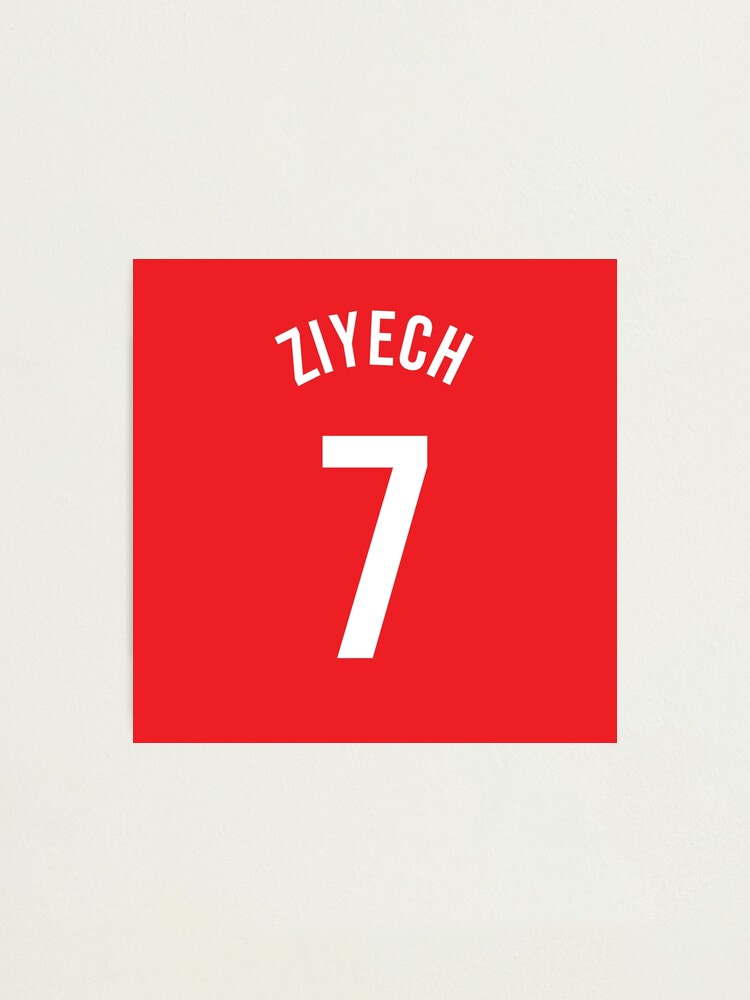 "Ziyech 7 Home Kit - 2022 World Cup" Photographic Print for Sale by ...
