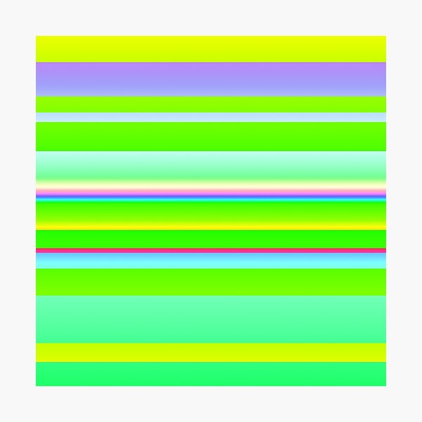 "Energetic color palette | Neon green color scheme" Photographic Print ...