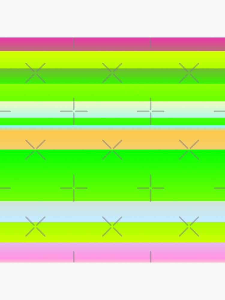 "Energetic color palette | Neon green color scheme" Sticker for Sale by ...