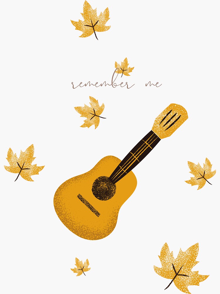 "remember me (coco movie inspired" Sticker for Sale by princess5577 ...