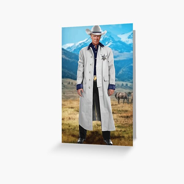 "Trump Digital Trading Cards" Greeting Card for Sale by memedream ...