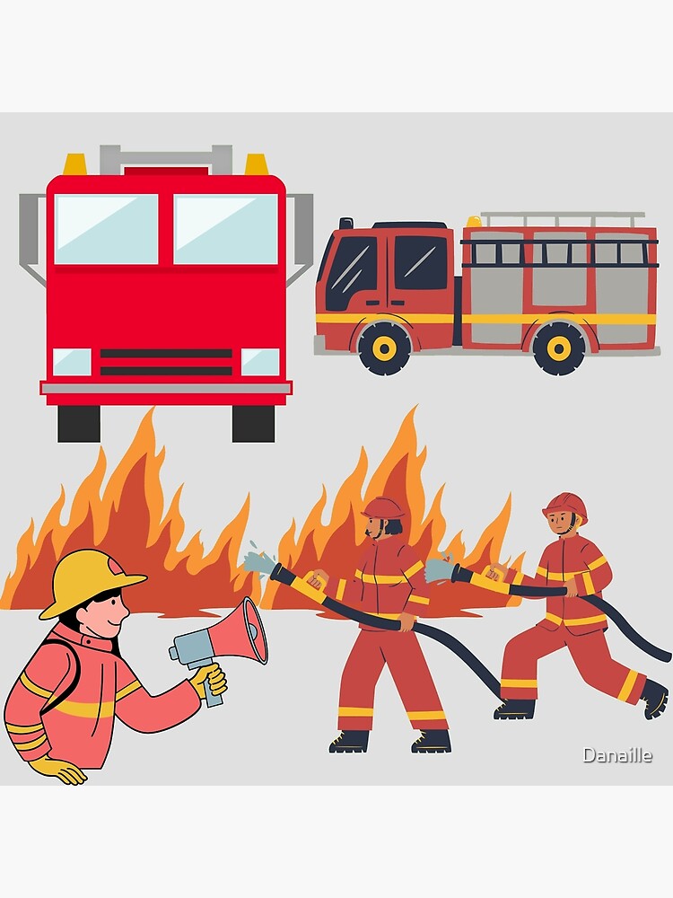 "Fire Department or Firefighter, Fire Brigade, gift for fire police ...