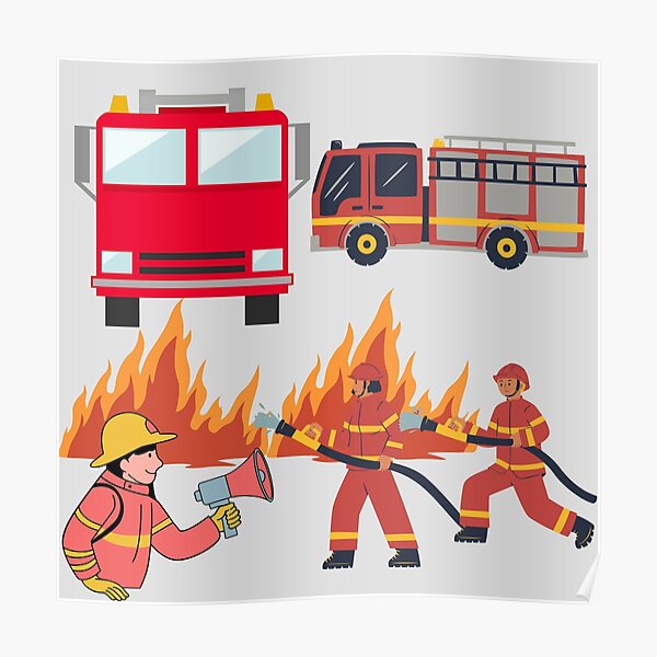 "Fire Department or Firefighter, Fire Brigade, gift for fire police ...