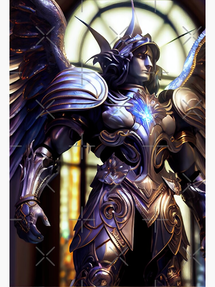 "Archangel Raphael (Variation)" Sticker for Sale by OccultDreams ...